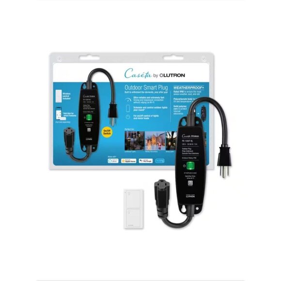 Lutron | Other | Lutron Casta Weatherproof Outdoor Smart Plug ...